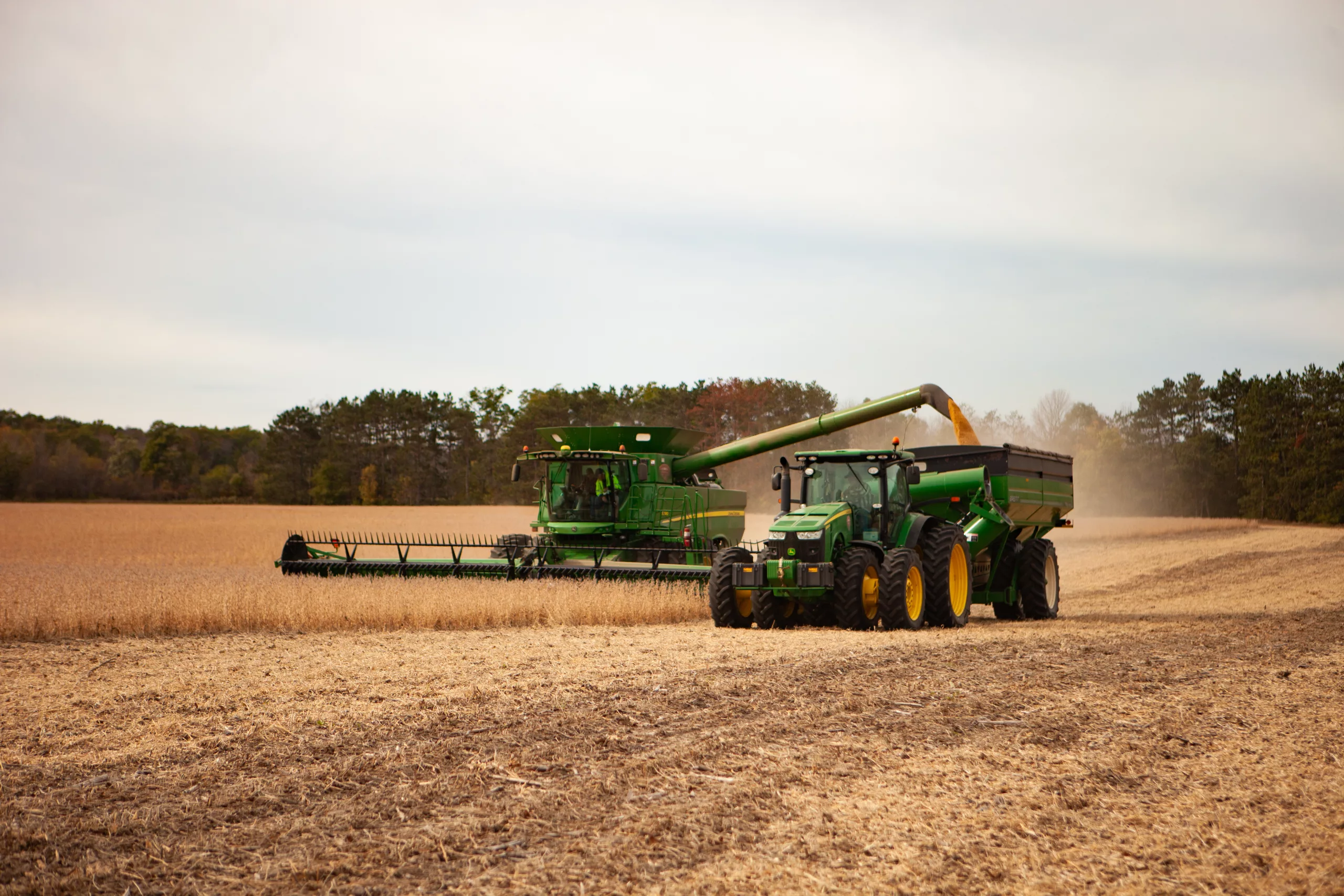 A Day in the Life of a Farmer During Harvest